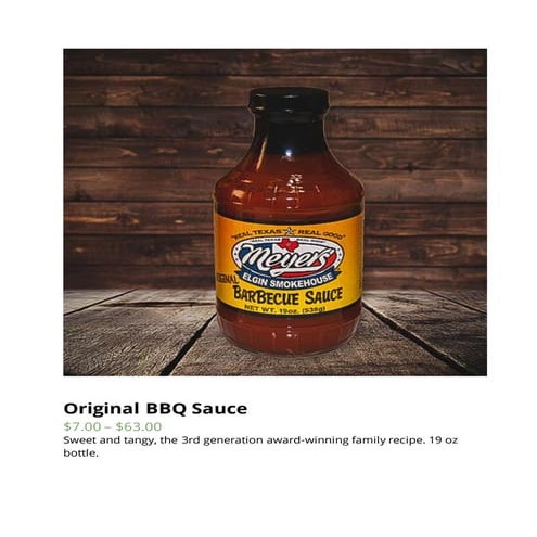 Original BBQ Sauce. | PDF