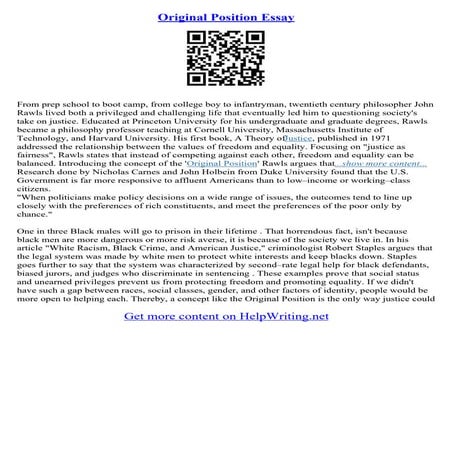 Original Essays | PDF