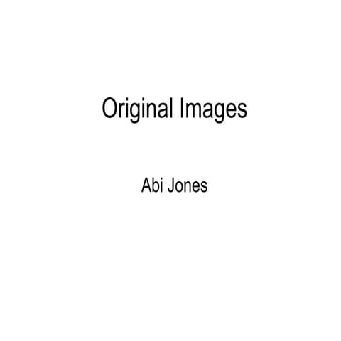 Original Images Pp Ppt