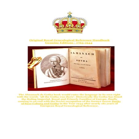 Original Royal Genealogical Reference Handbook | PDF