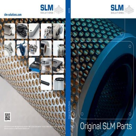 Catalogue SLM solutions parts 2015-2016 - V1 | PDF