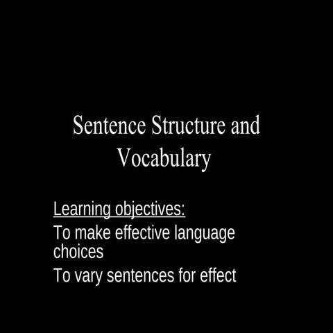 Year 10 GCSE English Language Induction | PPT