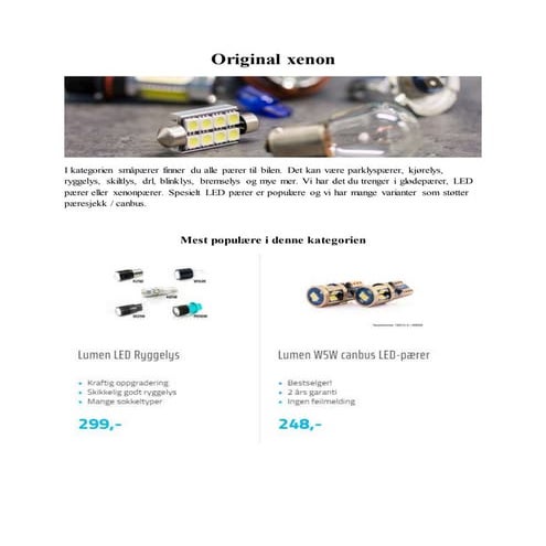 Original xenon | PDF