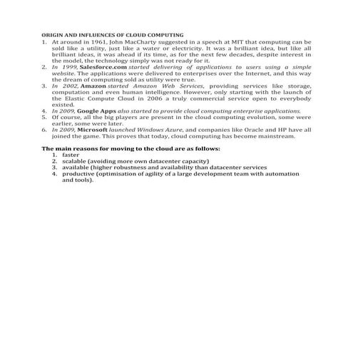 Origin And Influences Of Cloud Computing Pdf