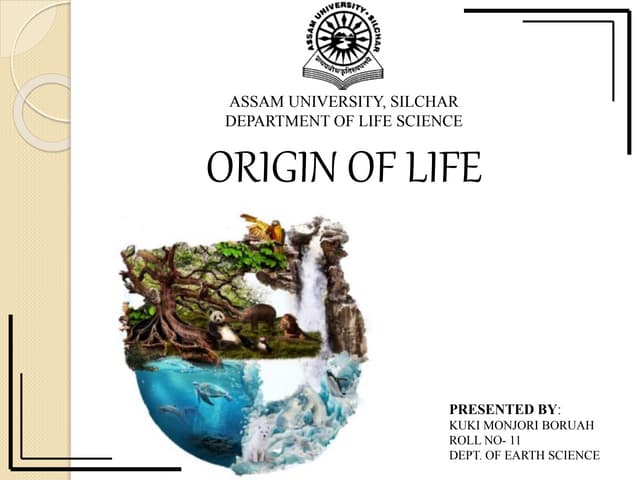 Origin of life | PPTX
