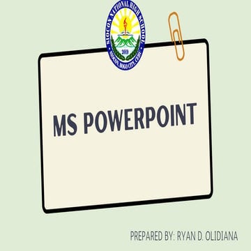 Origin of MS Powerpoint, Definition, Uses and Compatibility | PPTX