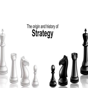 ORIGIN OF STATEGY AND THREE LEVELS OF STRATEGY..pptx