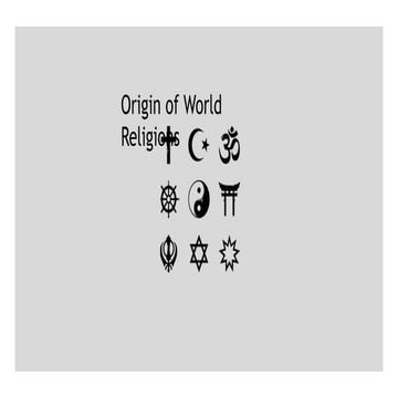 Origin of World Religions - Intro. to WRBS.pptx