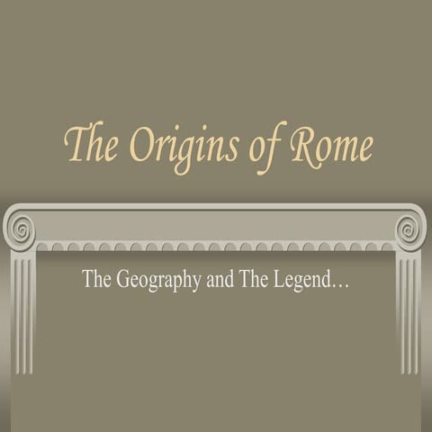 Origins of Rome | PPT