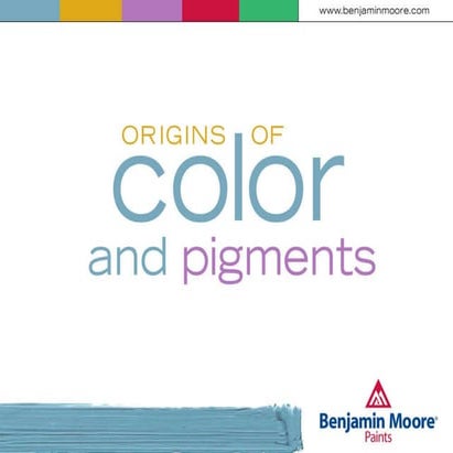 Origins of color and pigments june 2007 | PPT