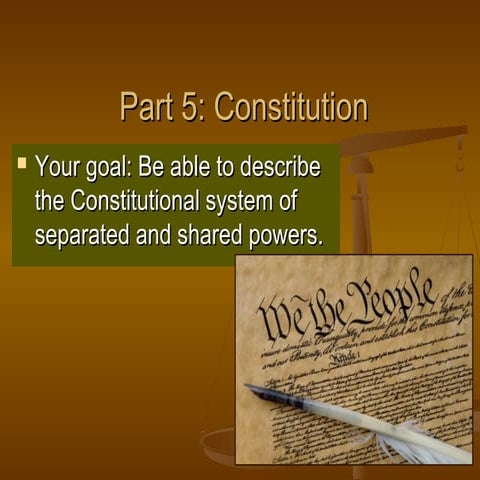Origins of us govt part 5 | PPT