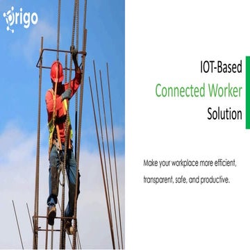 Origo iot based connect worker solution | PDF | Internet of Things ...