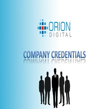 Orion digital credentials | PDF | Social Networking | Internet