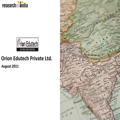 Orion Edutech Private Ltd. - Company Profile | PDF | Business ...