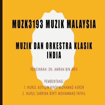 Pengenalan alat alat muzik dunia | PPTX