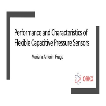 Performance and Characteristics of Flexible Capacitive Pressure Sensors | PDF | Chemistry | Science