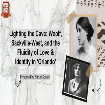 Fluidity of Love & Identity in ' Orlando' | PPTX