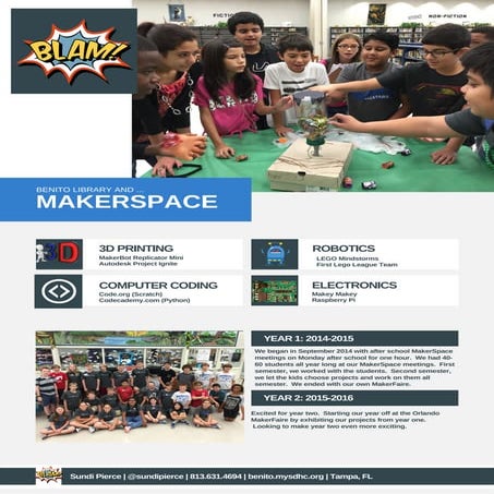 Benito Library and MakerSpace Flier | PDF