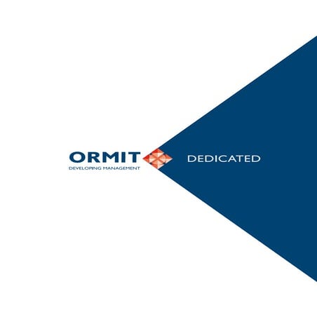 Ormit Developing Management | PDF