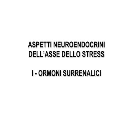 Ormoni corticosteroidi | PDF
