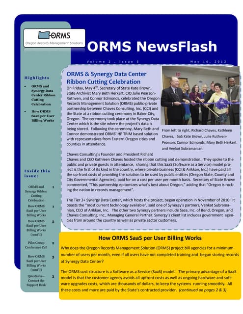 SOMS HP case study 2014 | PDF