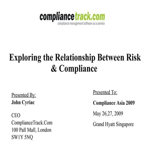 Prudential Practice Guide CPG 220 - Risk Management | PDF