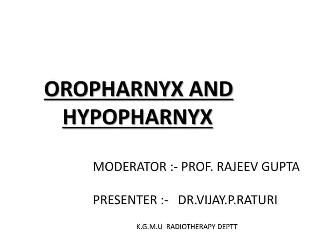 Hypopharynx anatomy | PPTX