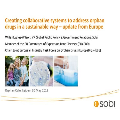 Introduction: Dutch Orphan Drug Network | PDF