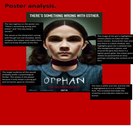 Orphan poster analysis | DOCX