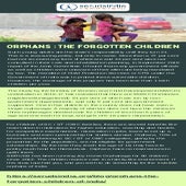 Orphans The Forgotten Children | PPTX