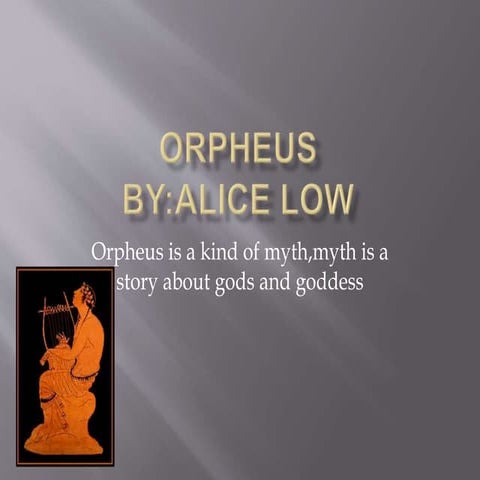 Orpheus | PPTX