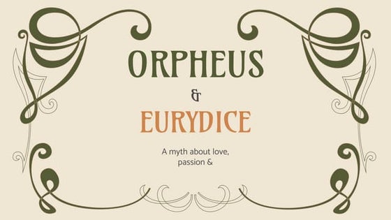 orpheus grade 10 english quarter 1 lesson lesson | PPTX