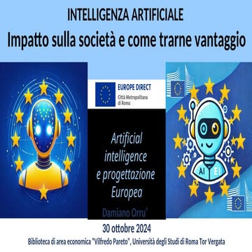 ORRU Damiano - Europe Direct INTELLIGENZA ARTIFICIALE – Impatto sulla ...