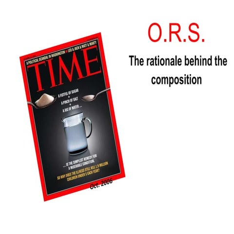 ORS- Oral Rehydration Solution | PPTX