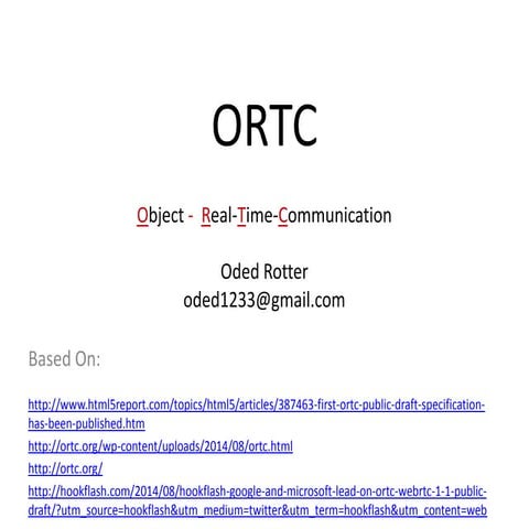 ORTC | PPT