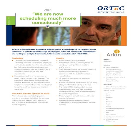 ORTEC Case Carrefour Poland | PDF