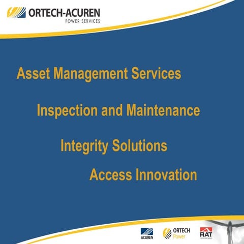 Ortech-Acuren Presentation | PPT