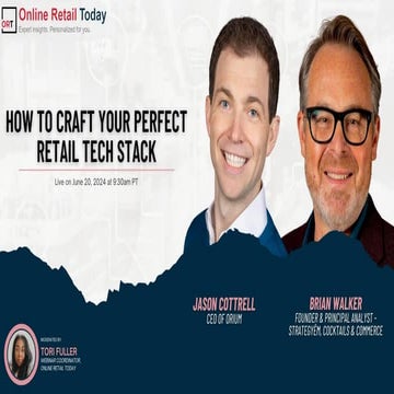 How To Craft Your Perfect Retail Tech Stack | PPT