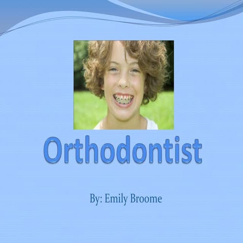 Orthodontist Powerpoint Pptx