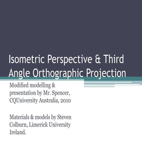 Orthographic projection | PPT | 3-D Graphics | Computer Software and ...