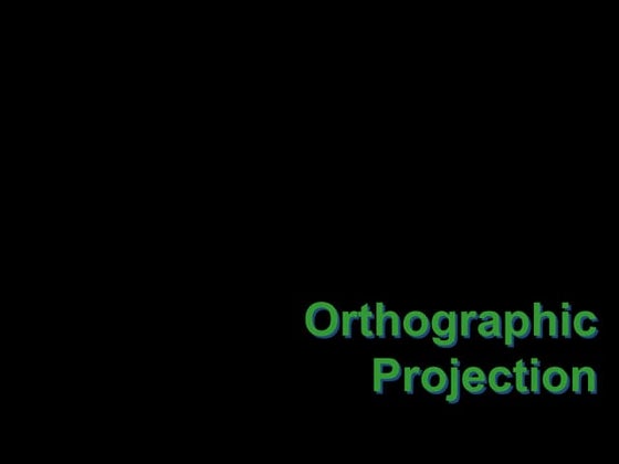orthographic projections engineering graphics.pptx