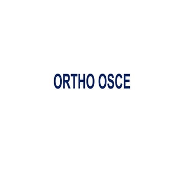 ORTHO OSCE for ortho entrance exams.pptx