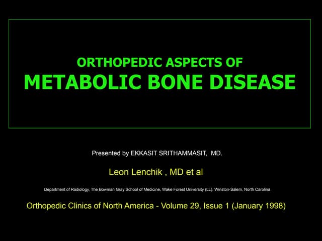 Imaging in rickets | PPTX