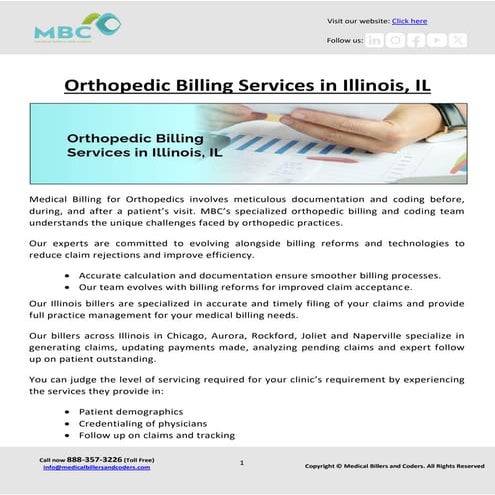 Podiatry Billing Services in Illinois, IL.pptx