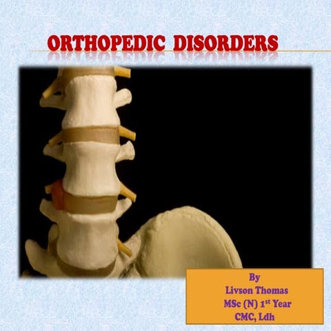 Orthopedic disorders in Children | PPTX