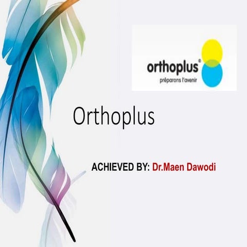 Orthoplus Functional education devices .pptx