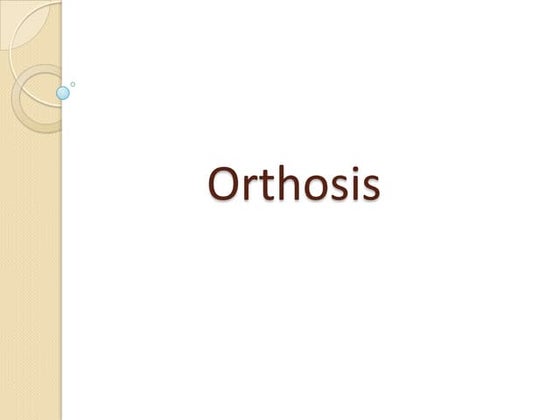 Prosthesis | PPT