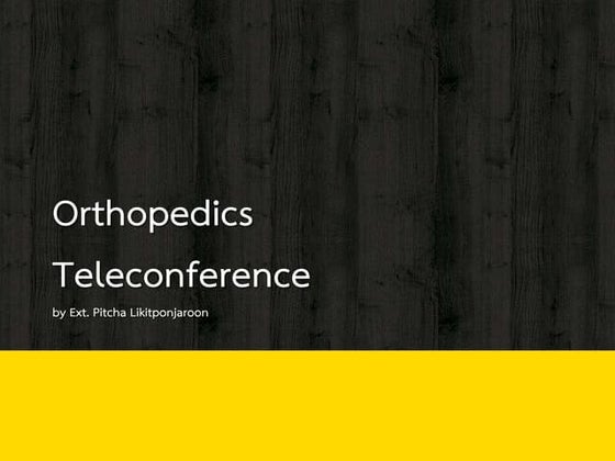 Ortho case discussion | PPT