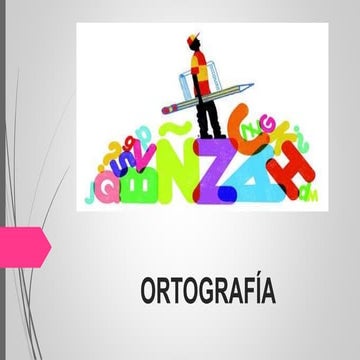 Ortografia septiembre 15 | PPTX