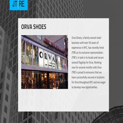 JTRE CEO Jack Terzi Hired by Orva Shoes for Retail Expansion Throughout ...